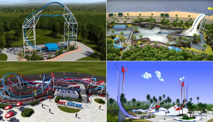Intamin showcases four new ride concepts - InterPark