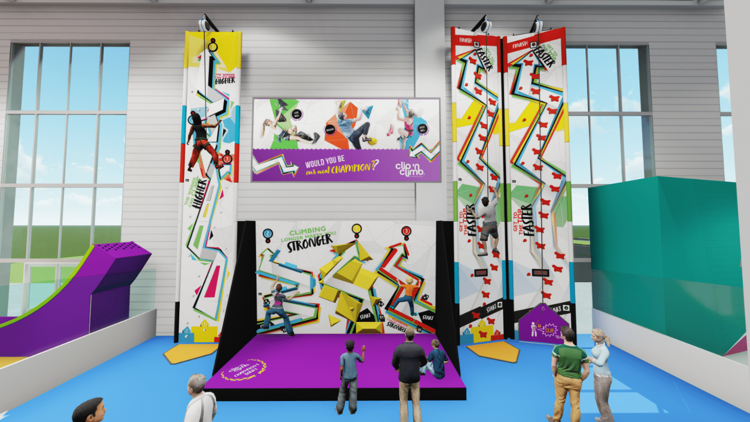 Clip n’ Climb launches new ‘Champion’ series to increase awareness of ...