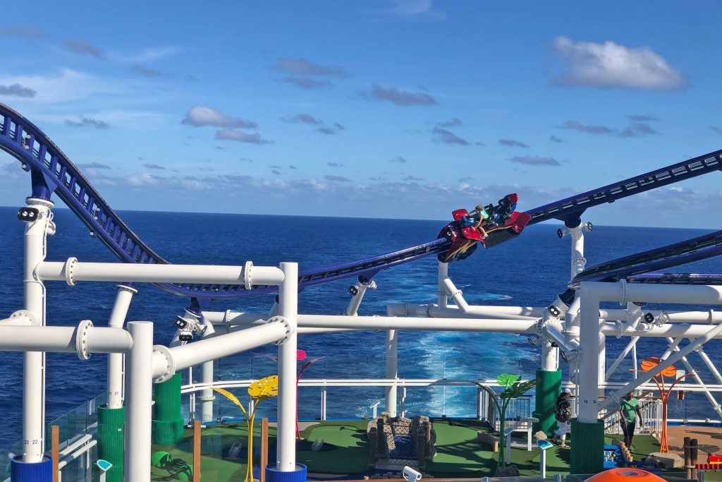 ‘Bolt’ attraction thunders onto Carnival Cruise ship