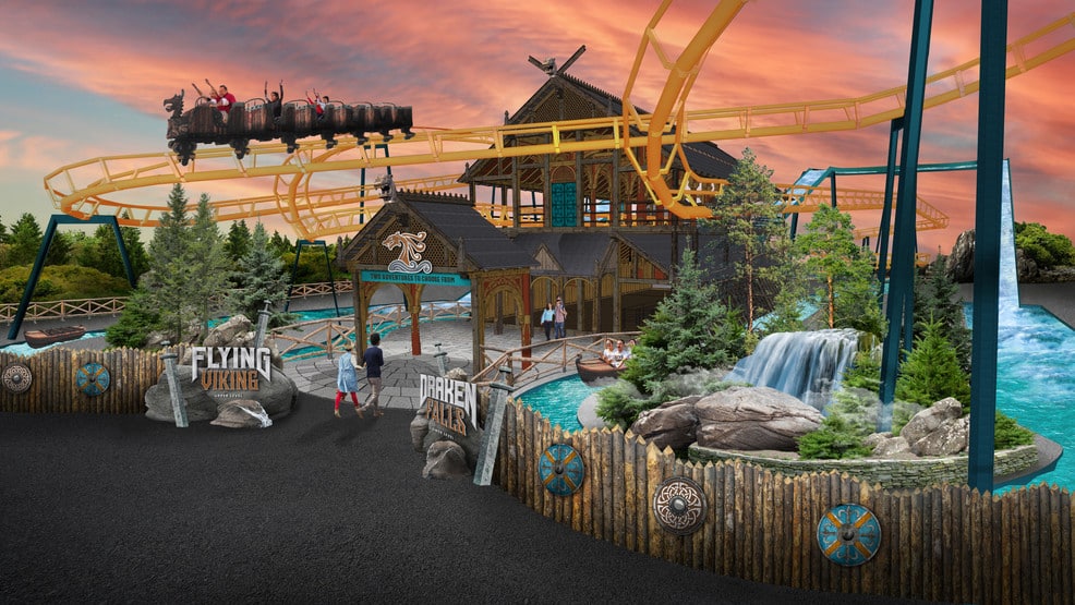 Flying Viking soars at Adventureland