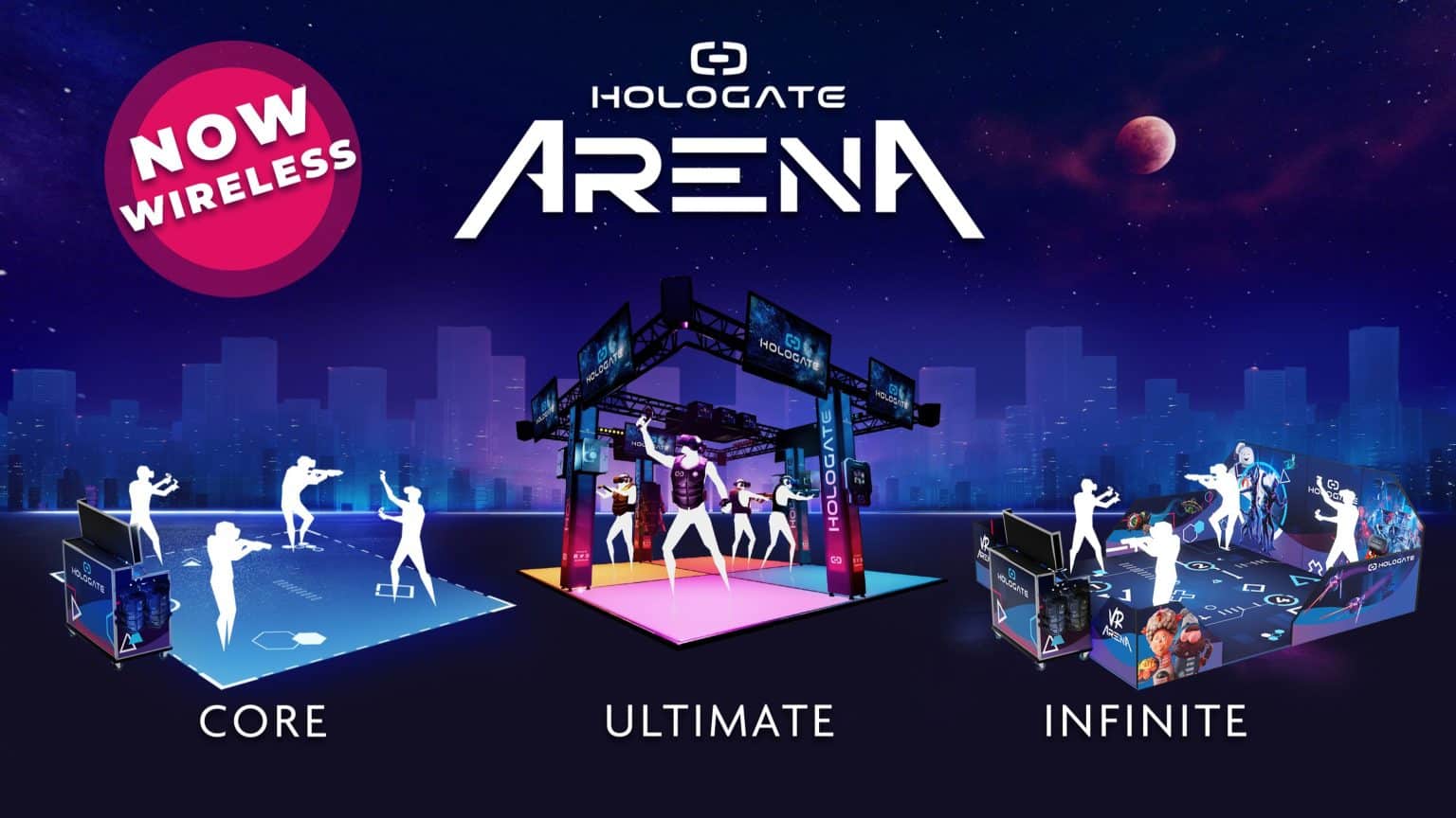 HOLOGATE Unveils Wireless ARENA with Revolutionary VR Streaming ...