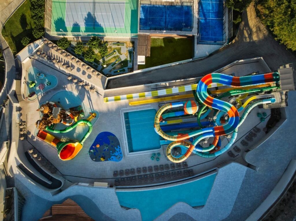 Polin Waterparks installments at Princess Andriana Resort & Spa, Rhodes ...